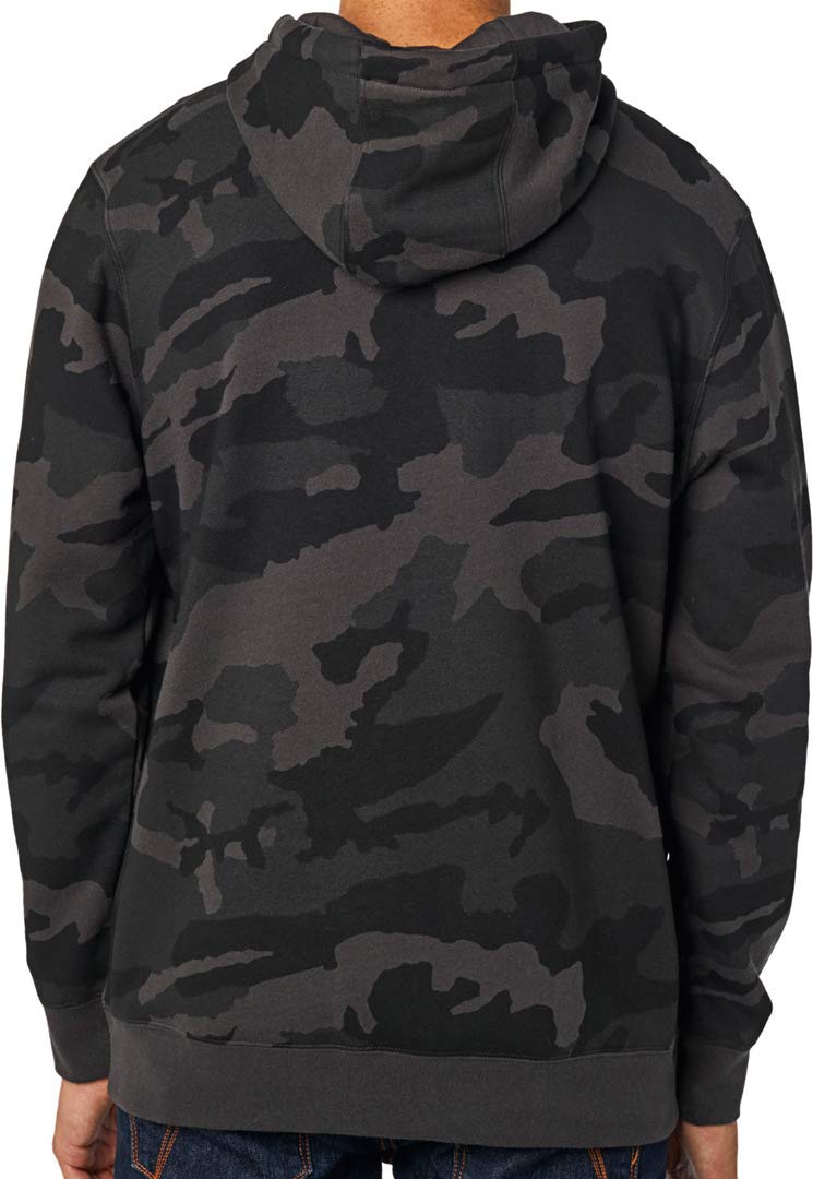 Fox Racing Men's Legacy Moth Pullover Fleece, Black Camo, 2X