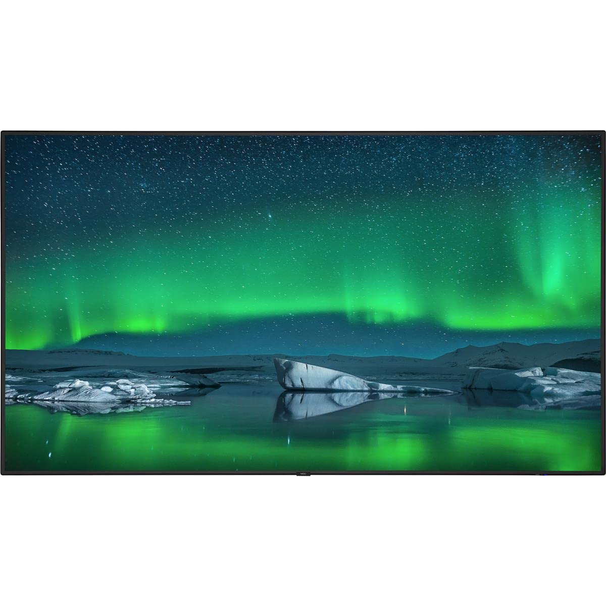 NEC C861Q - MultiSync 86 Class LED Display - Digital Signage - 4K UHD (2160P) 3840 X 2160 - HDR - Edge-Lit, Local Dimming (Renewed), Black