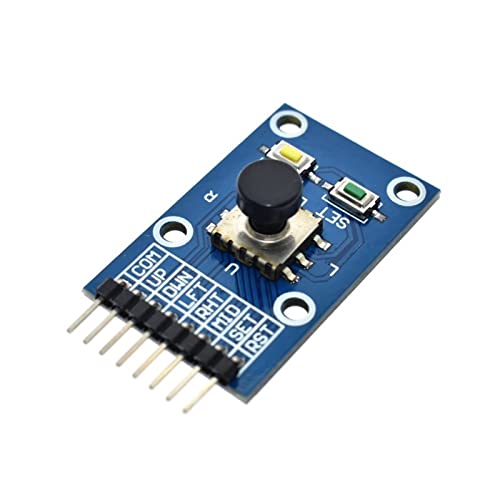 ILAME Five Direction Navigation Button Module MCU AVR Game 5D Rocker Joystick Independent Keyboard for Arduino Joystick Module