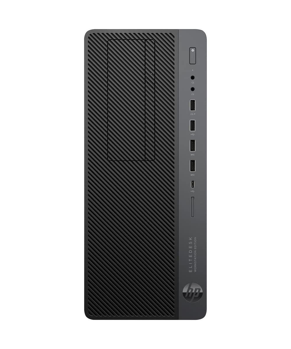 HP Elitedesk 800 G4-T, Core i7-8700 3.2GHz, 32GB RAM, 1TB Solid State Drive, DVDRW, Windows 11 Pro 64Bit, (Renewed)