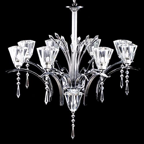 Jishi Hanging Crystals 30-Pack Centerpieces Decorations Garland Chandelier Crystal Beads Strings, Clear Acrylic Icicle Christmas Decor Clearance Tree Ornaments, Dangle Prisms Diamond Gem Jewel Strands