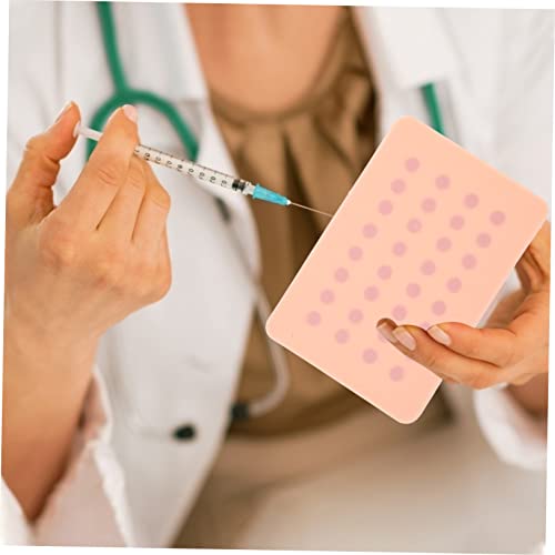 Practice Pad Skin Test Training Module Nurse Injection pad Human Body Model mannequins Manikin Injection Training Supplies Intradermal Injection Training Pad Human Skin
