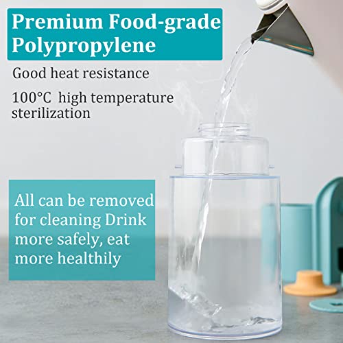 Rabbit Feeder Waterer for Cage Hanging Automatic Cat Dog Food Water Dispenser for Bunny Hamster Indoor Small Pets, Gravity Rabbit Food Bowl Water Bottle Set Ferret Cage Accessories for Cat Guinea Pig