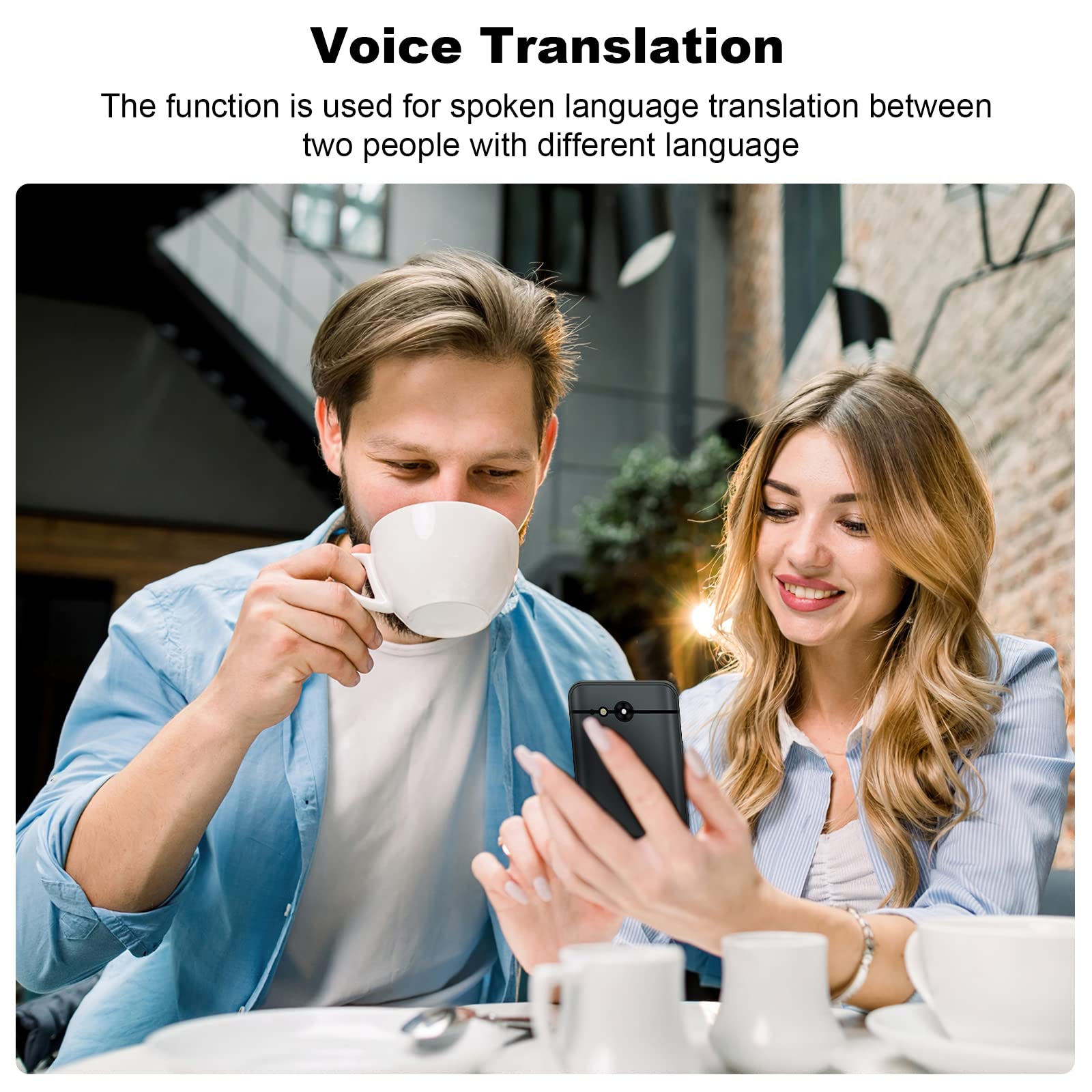 Language Translator Device,107 Language Portable Voice Translator with Touch Screen,Instant Translator Device for Learning a Second Language, Travel, International Business Exchange