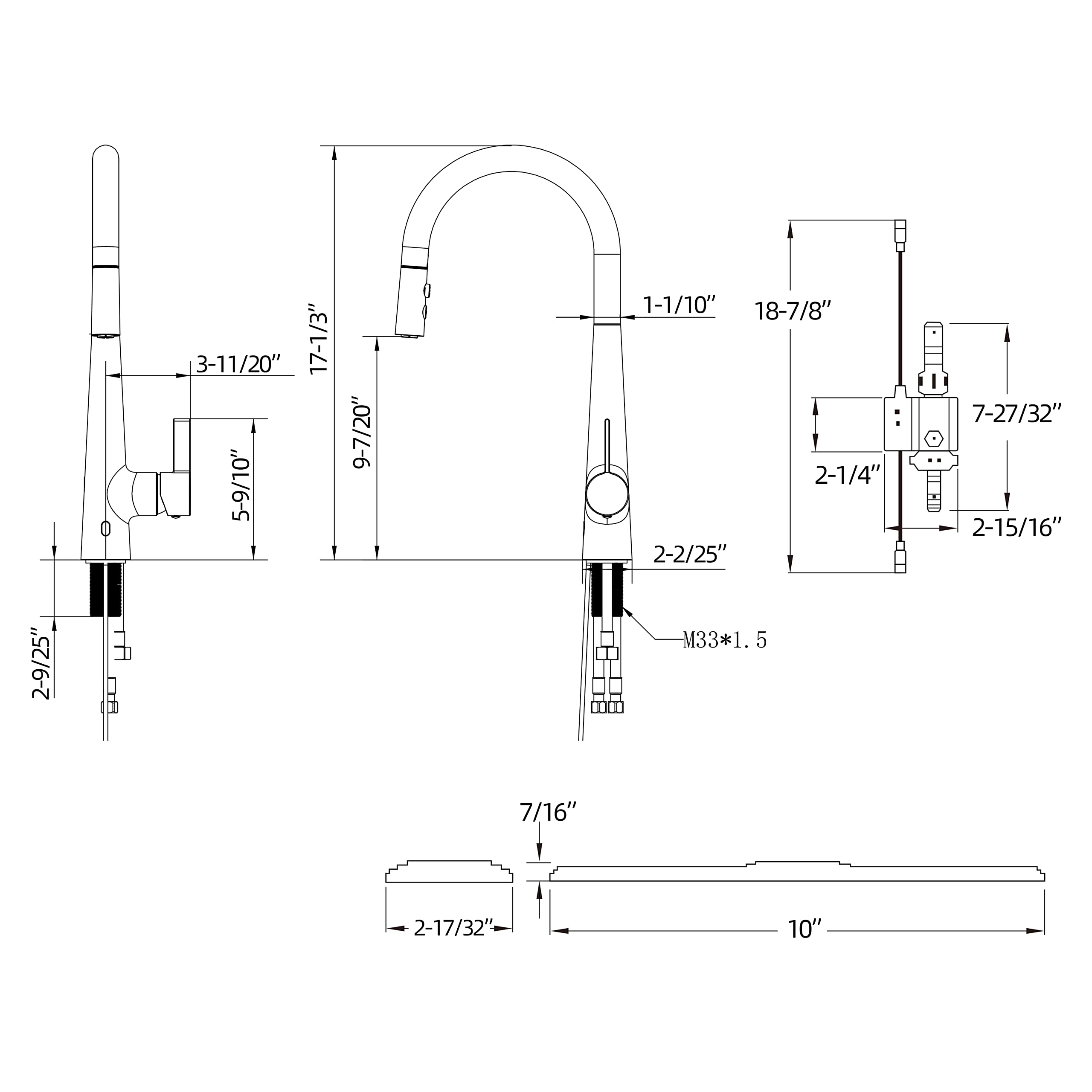 IMHOMII E8305xxxxx Touchless Kitchen Faucet with Pull Down Sprayer, Motion Sensor Activated Smart Kitchen Sink Faucets,Hands Free Brass Kitchen Taps 360 Degree Swivel High Spout, Chrome