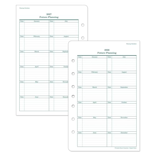 FranklinCovey - Original One Page Per Day Ring-Bound Planner (Classic, Jan 2024 - Dec 2024)