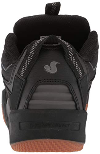 DVS mens Devious Mountain Biking Shoe, Black Charcoal, 9 US