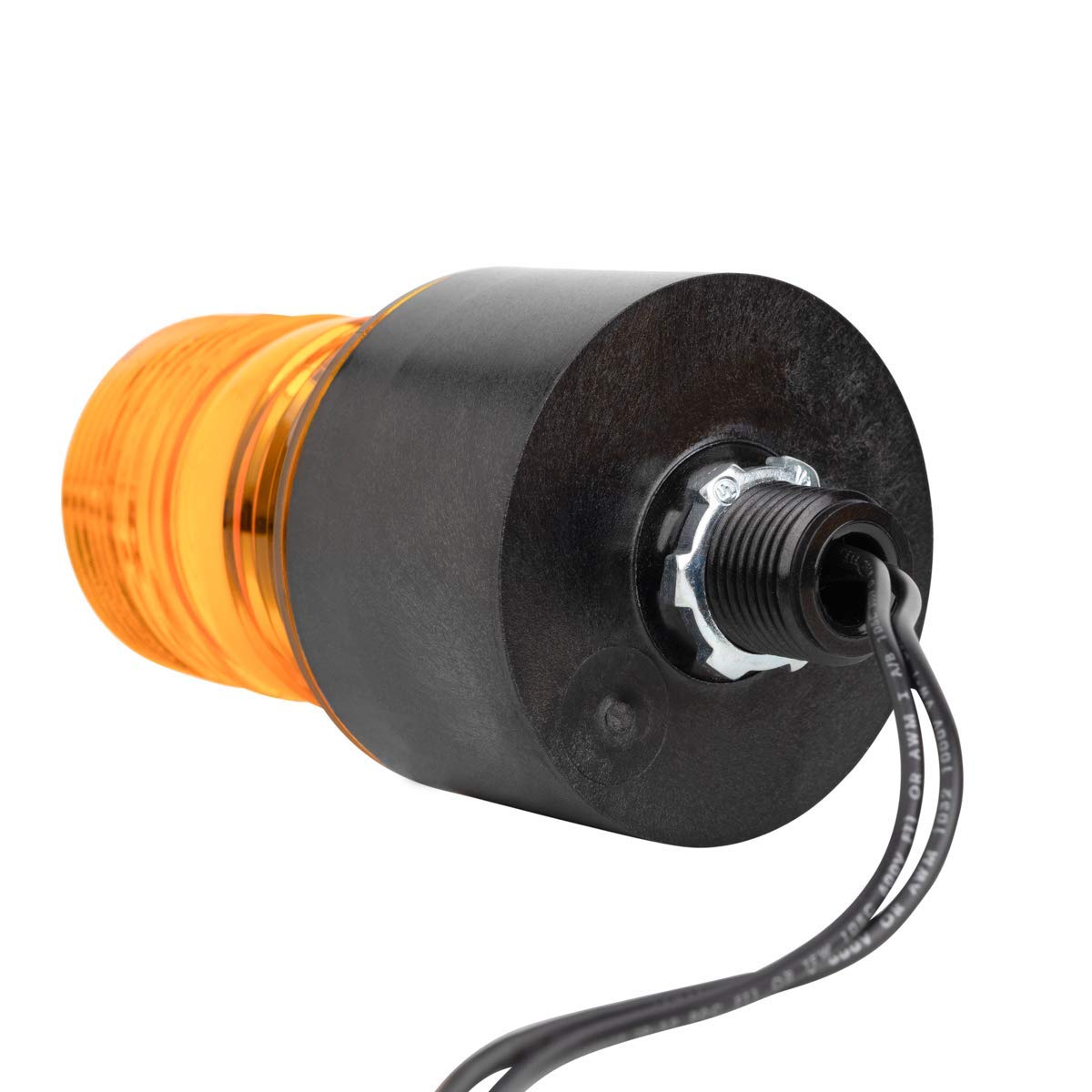 TOMAR 495S-120-A Microstrobe 1/2"-14 NPSL Male Thread Mount Base, 120VAC (Amber, 1/2" Male Thread Mount (120 VAC))