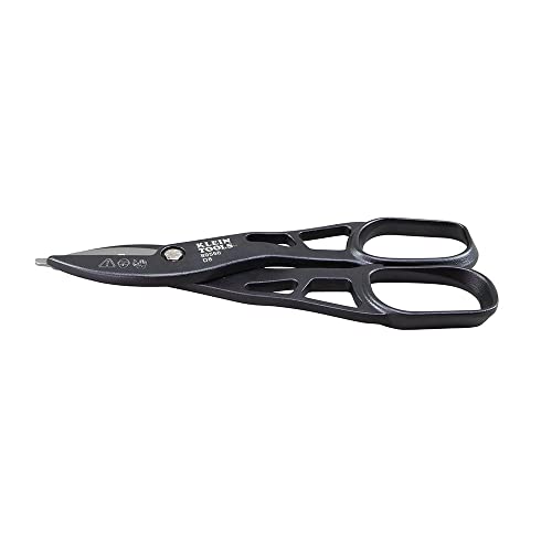 Klein Tools 89556 Metal Cutter, Tin Snips Cut Tin, Copper, Aluminum, Vinyl, Steel and Stainless Steel, 12-Inch