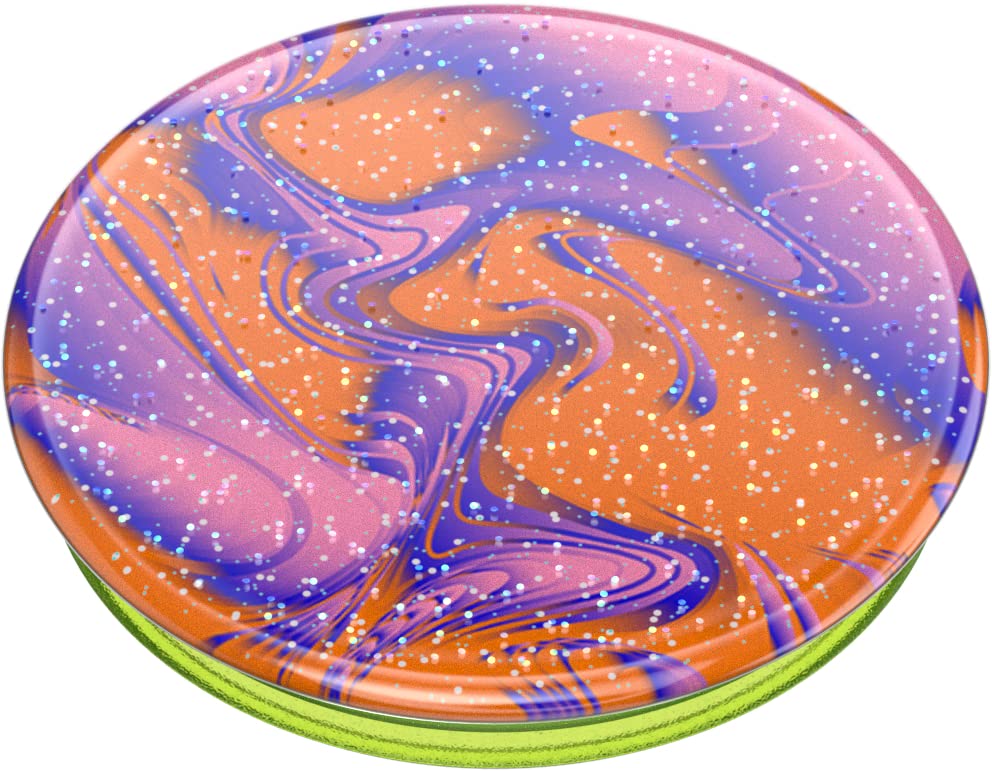 PopSockets Phone Grip with Expanding Kickstand, Glitter PopGrip - Glitter Delight