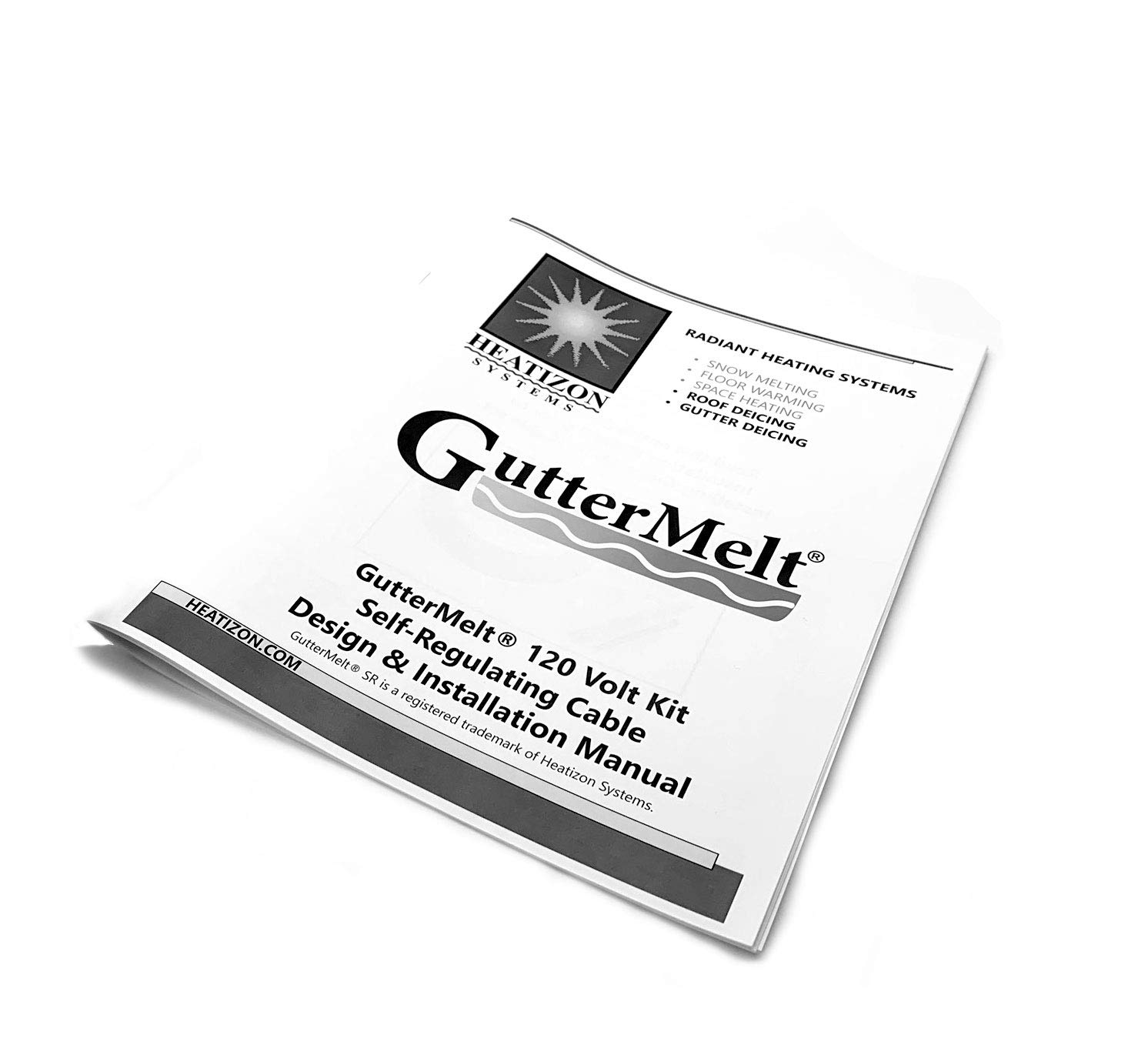 Heatizon GutterMelt 9 Watts Per Foot Roof & Gutter Snow Deicing Cable Kit (70 feet)