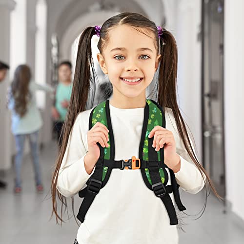St Patrick Day with Gnomes Mini Backpack for Boys Girls Kid Toddler Preschool Bookbag Student Bag Travel Daypack