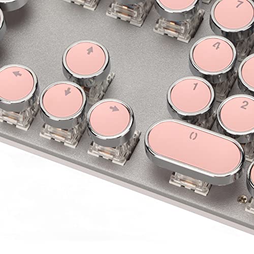 Huleo Mechanical Gaming Keyboard, Plug and Play Blue Switch Mechanical Keyboard for PC Blue Switch
