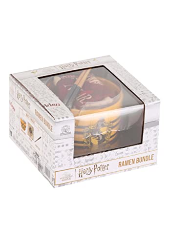Harry Potter Hufflepuff Ramen Bowl with Chopsticks Standard