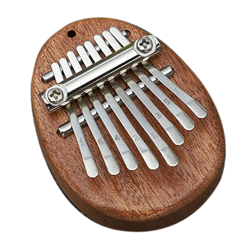 HOSEYIN Kalimba Mini 8 Key Thumb Piano,Instruments for Kids and Beginners, Music Lover Birthday Gifts (HM18)