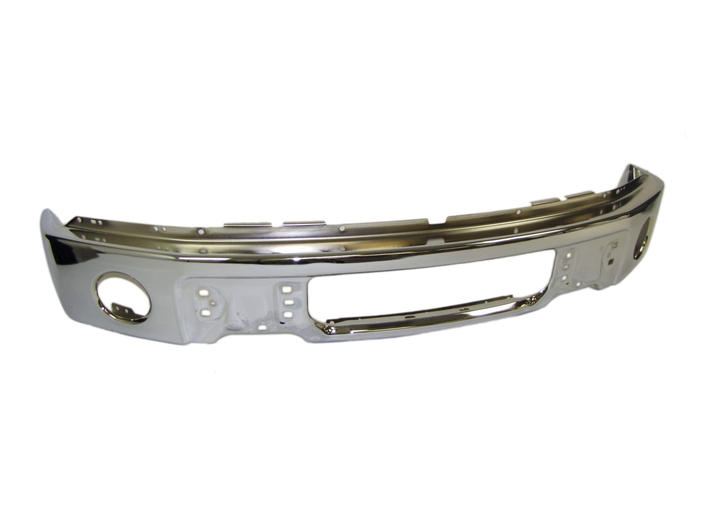 FOR FORD F150 2009-2014 FRONT BUMPER FACE BAR CHROME WITH FOG LAMP HOLES FO1002411