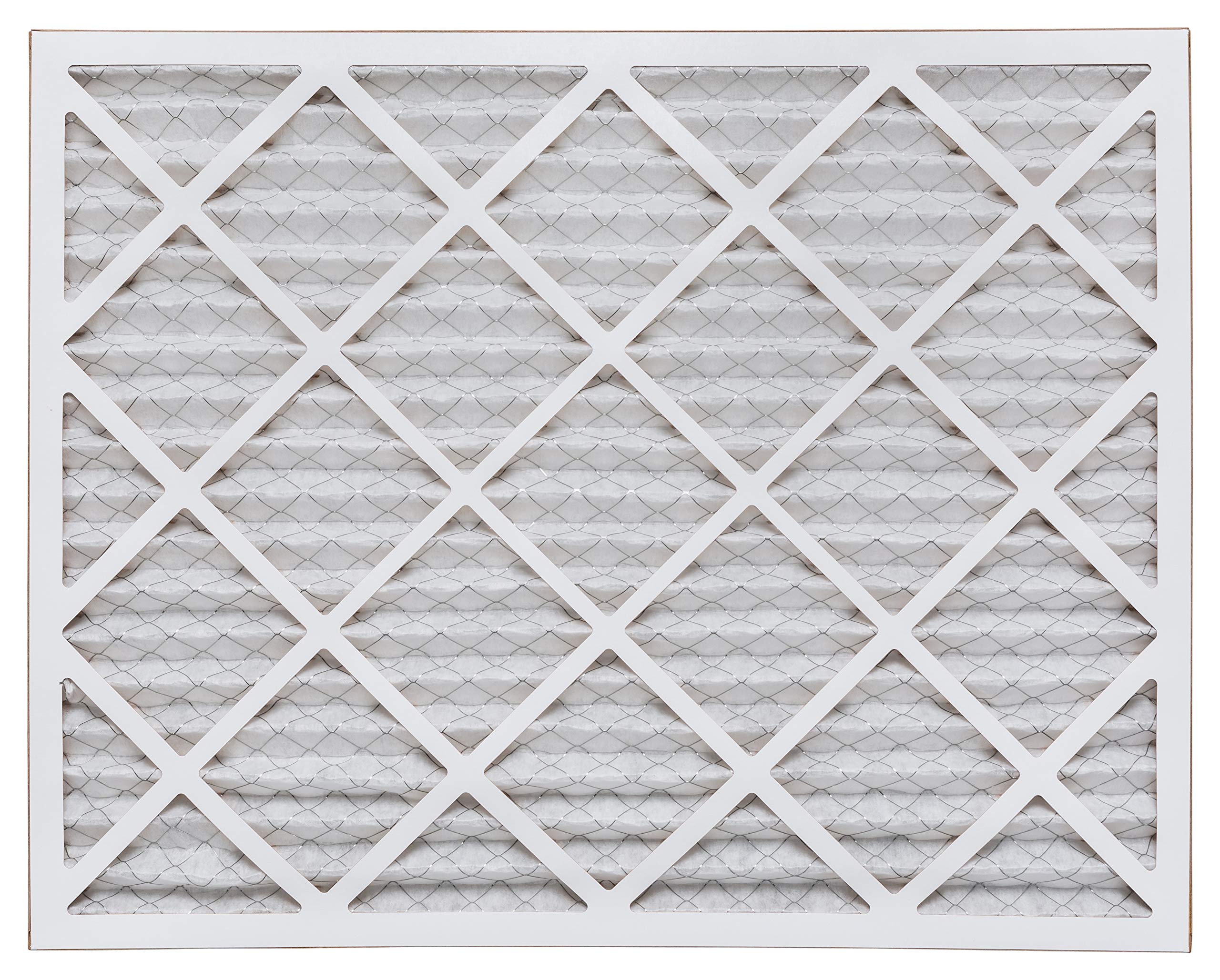 Eco-Aire 20x21 5/8x1 MERV 13, Pleated Air Filter, 20 x 21 5/8 x 1, Box of 6, Made in The USA