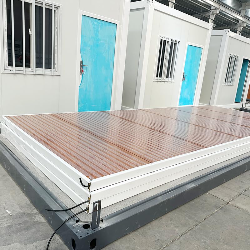 Miniature Modular Home, Lightweight Prefab House, Portable Tiny House, Micro Living Unit, 20ft 30ft 40ft for Garden Studios, Guest Houses, Mobile Clinics, Outdoor Events, Eco-Tourism Lodges
