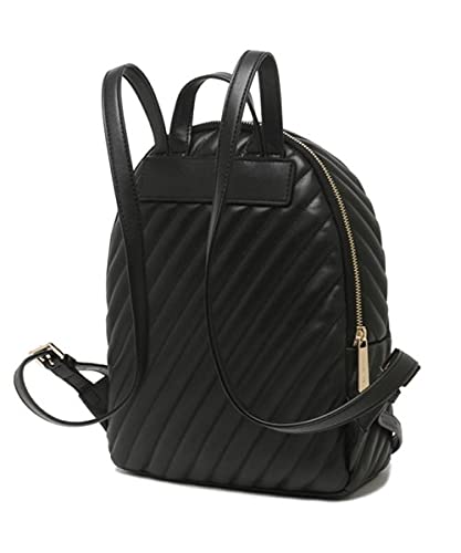 Michael Kors Erin Medium Quilted Women's Backpack (Black / Gold)