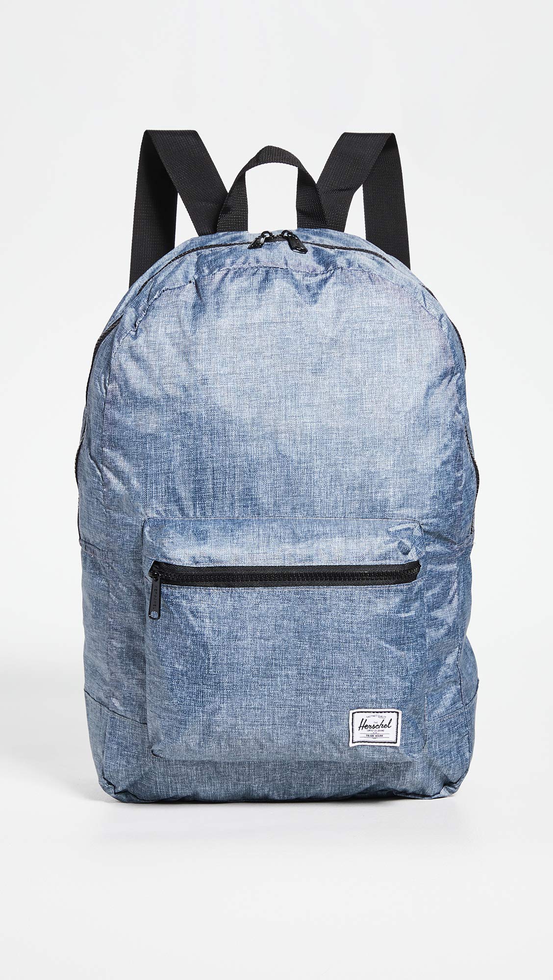 Herschel Packable Daypack, Raven Crosshatch, One Size