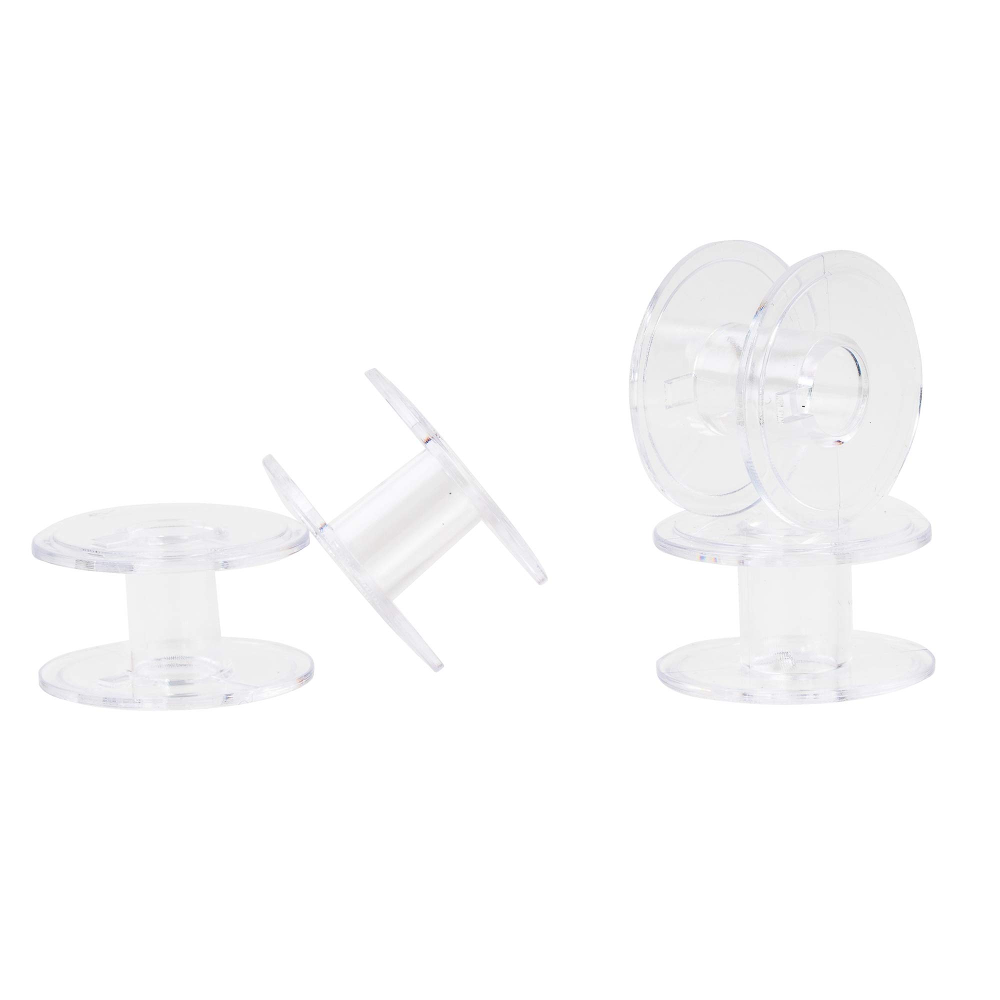 SINGER Bobbins Class 15 Transparent Plastic Bobbins – Replacement Bobbins for Sewing Machine, Sewing Machine Bobbins, Sewing Machine Accessories, 12ct