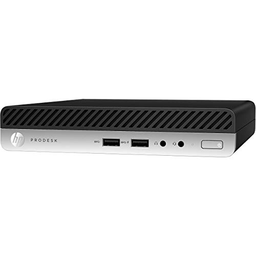 HP ProDesk 400 G5 Mini PC 4GB 500GB Core i5-9500T 2.2GHz Win10P, Black