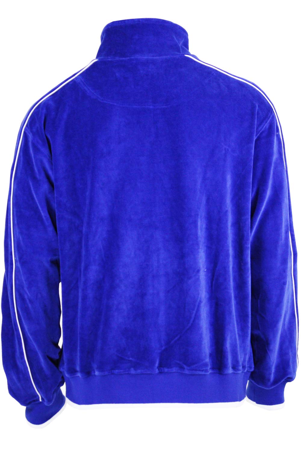 Electric Blue Mens Velour Sweatsuit, X-Large, Royal Blue