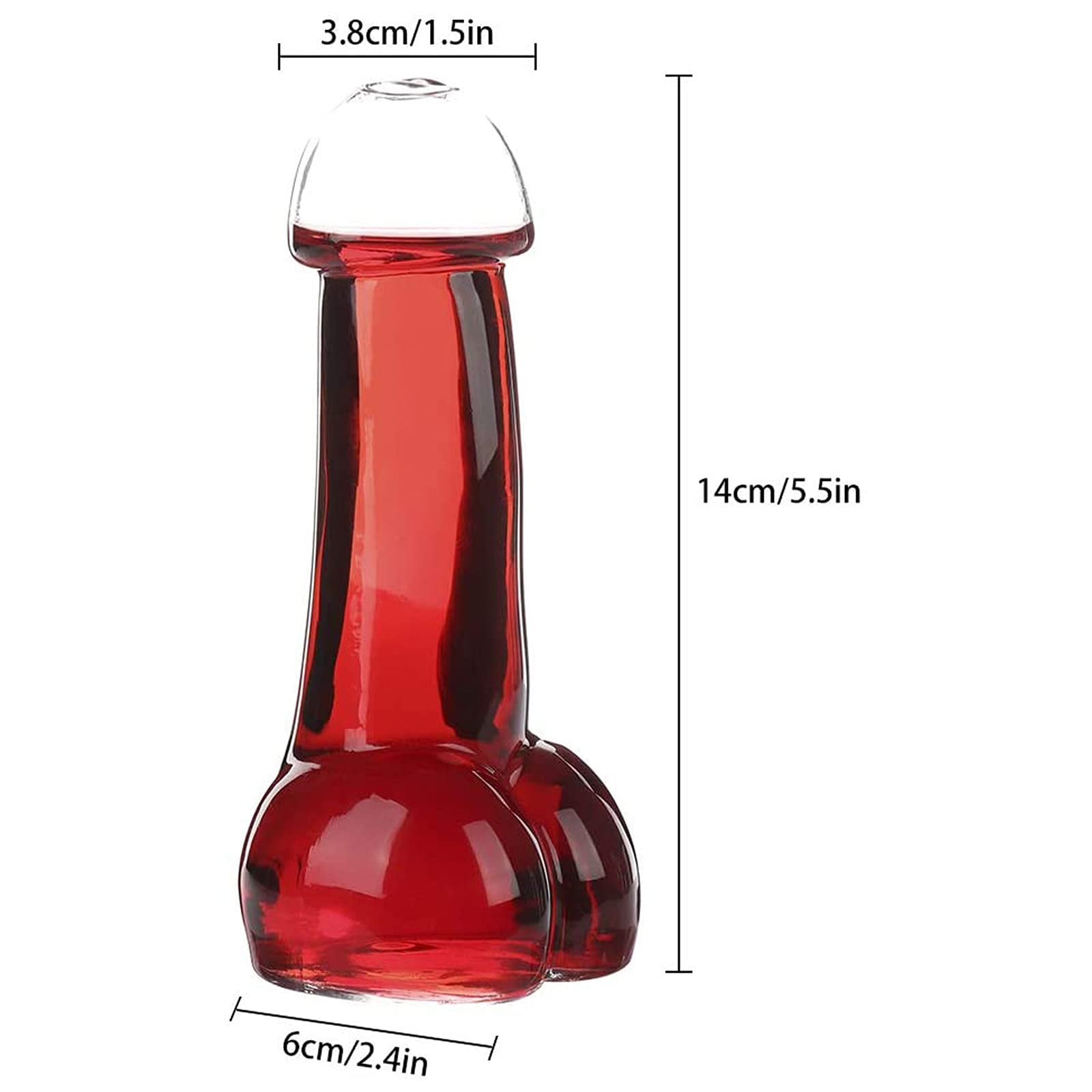 Funny Wine Glasses Funny πππ§π’Ε‘ Shape Glasses Cocktails & Bottle Champagne Glasses Wine Cup For Bars, Night Clubs, Mug And Cocoa Gift Set Independence Day Gift (1pc, One Size)