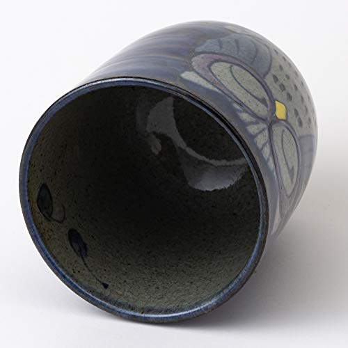 Hasami Ware 83972 Hot Water Only (Large), Hand Owl Pattern, Blue