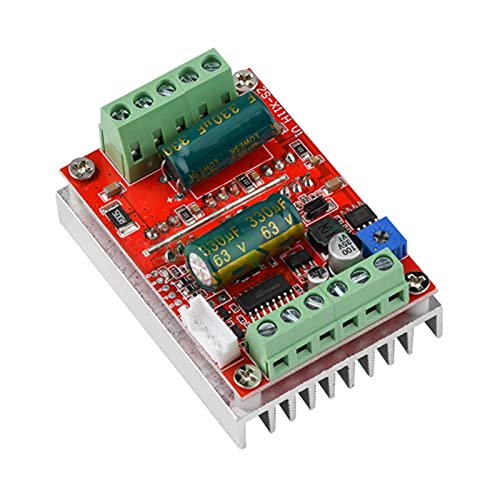 LILYRIN DC 6-60V 400W BLDC Three Phase DC Brushless Motor Controller PWM Hall Motor Control Driver Board 12V 48V