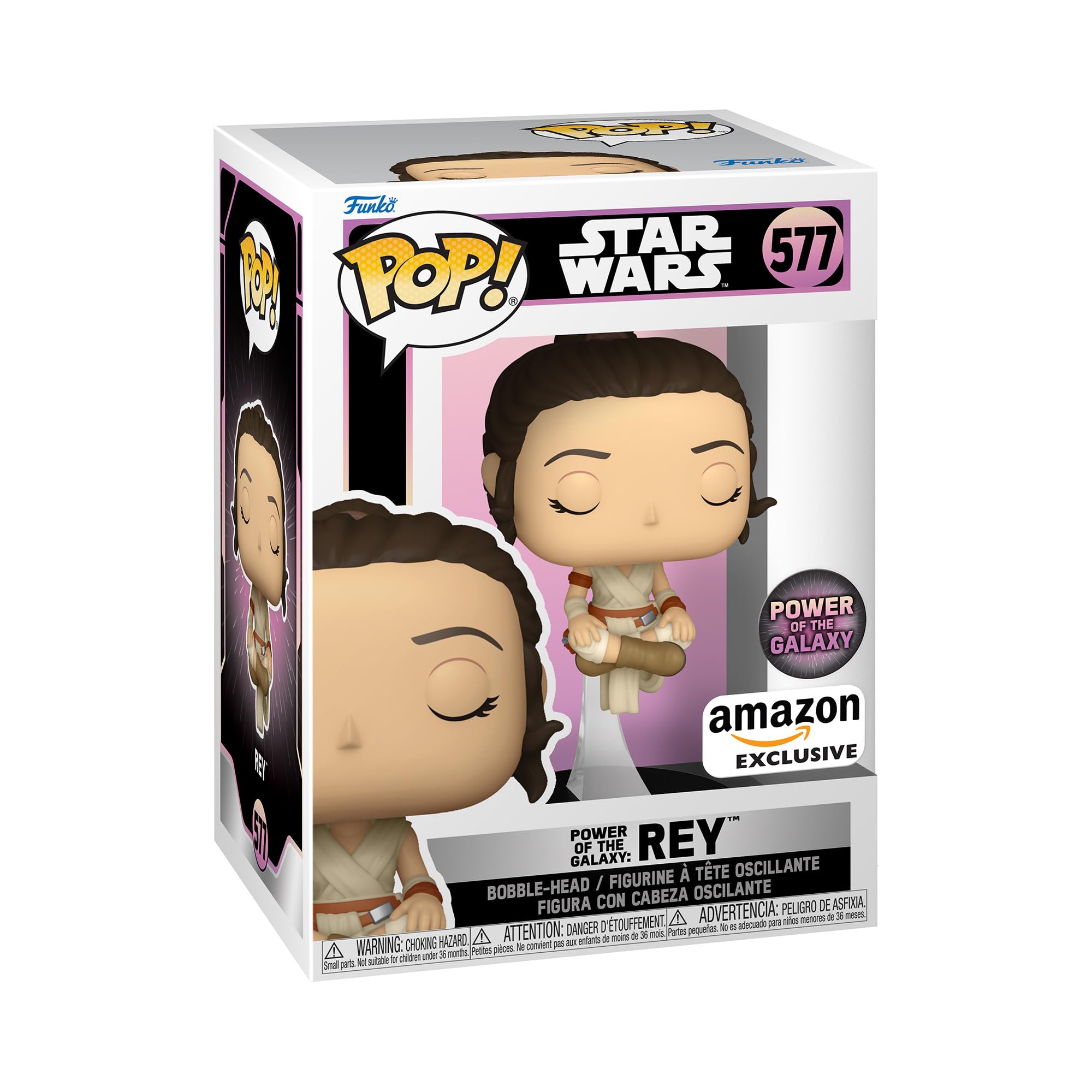 Funko Pop Star Wars Power of The Galaxy Rey Vinyl Bobblehead