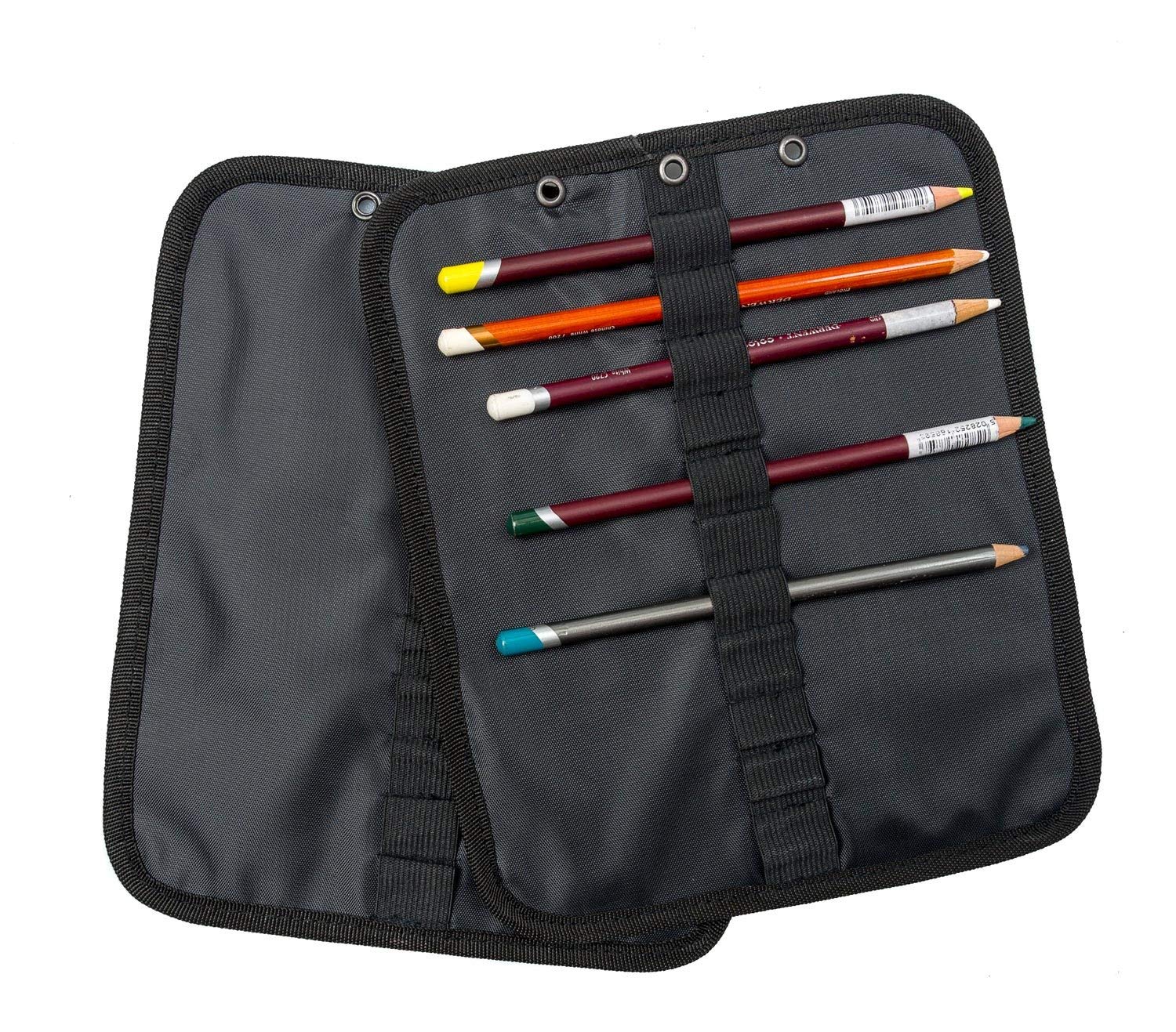 Derwent Carry-All Pencils Leaves/Holders for Storage, Canvas Bag, 44 Pencil Capacity, 2-Pack (2302141)