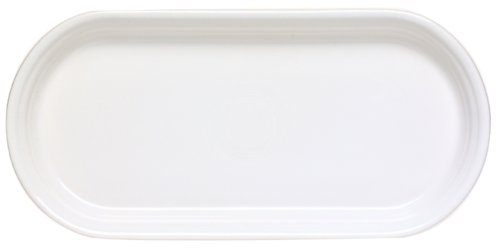 Fiesta 12-Inch by 5-3/4-Inch Bread Tray, White