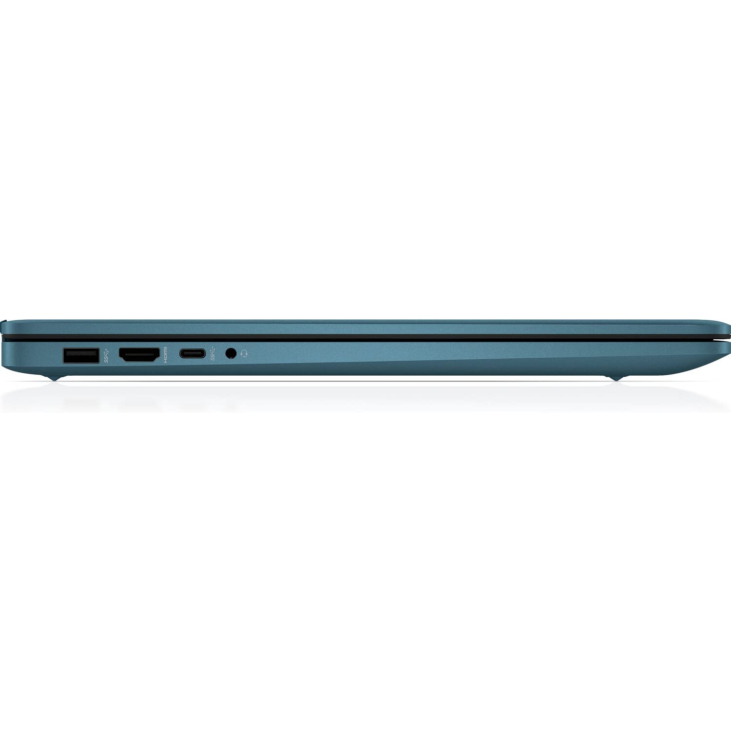HP Laptop 17-CN0009CY 17.3" HD Touchscreen, Intel Core i3-1125G4, Intel UHD Graphics (8 GB DDR4 RAM, 512 GB SSD Storage) Windows 10 Home, Underwater Teal (Renewed)