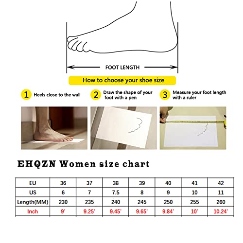EHQZN Women Golf Shoes Breathable Golf Shoes Women Spikeless Golf Training Sport Sneakers Black