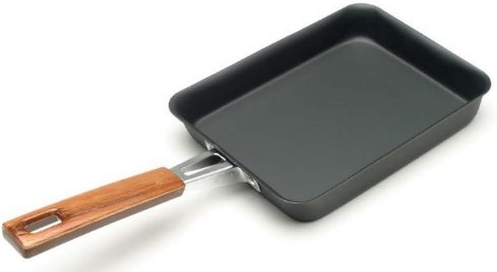 Japonisme Iron Tamagoyaki Pan - Authentic Japanese Square Omelette Pan, 100% Made in Japan, Heavy-Duty Cast Iron for Perfect Japanese Omelets