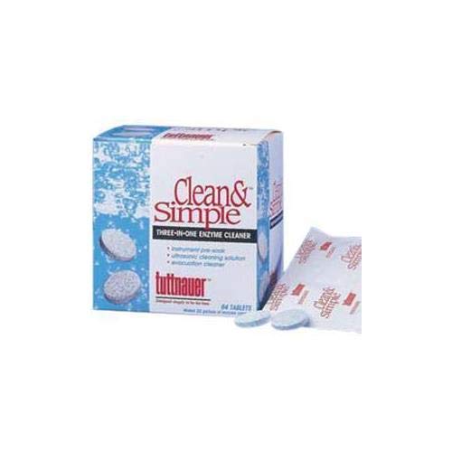 Tuttnauer TU-CSO144 Clean & Simple Ultrasonic Cleaning Tablet (Pack of 144)