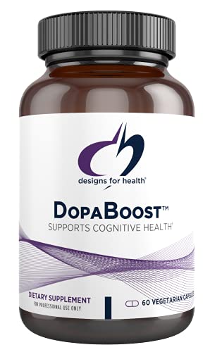 Designs for Health DopaBoost - Cognitive + Mood Support - Acetyl-L-Tyrosine, Mucuna Extract, Vitamin B6 - Vegan (60 Capsules)