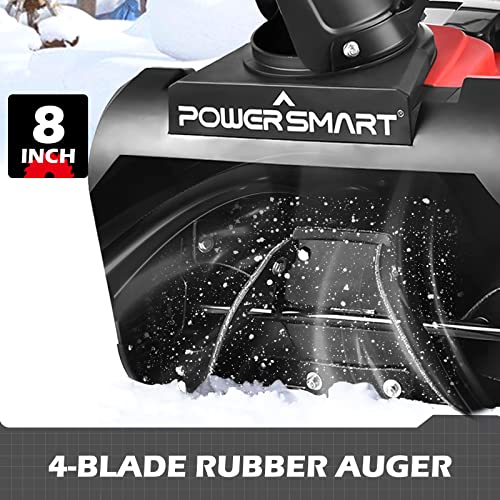 PowerSmart Snow Blower Gas Powered 21-Inch, 212cc Engine Single-Stage Snowblower PS21
