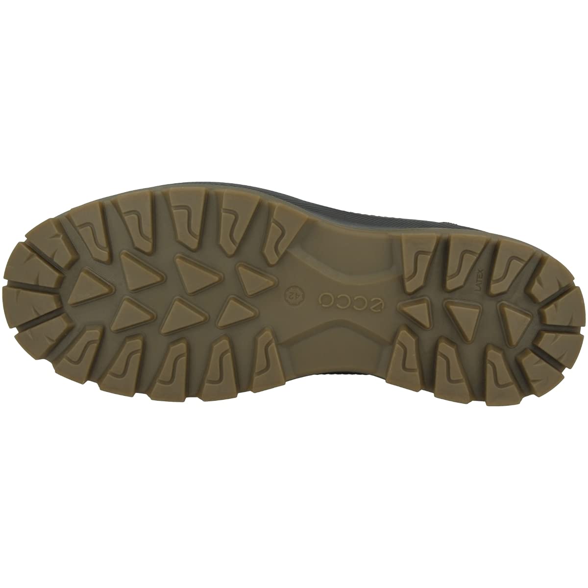 ECCO Men's Rugged Track Gore-TEX Moc Tie Hiking Shoe, Black, 9-9.5