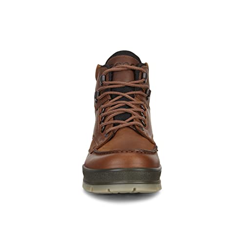 ECCO Men's Track 25 Gore-Tex Mid Hiking Boot, Bison/Bison, 47 M EU (13-13.5 US)