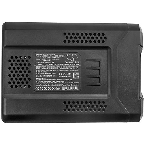 HLILY Replacement for Battery Greenworks 2901302, GBA80200, GBA80250, GBA80400, GBA80500 Pro 80V 24-Inch Brushless Hedg, Pro 80V 8" Brushless Edger 80V/2000mAh
