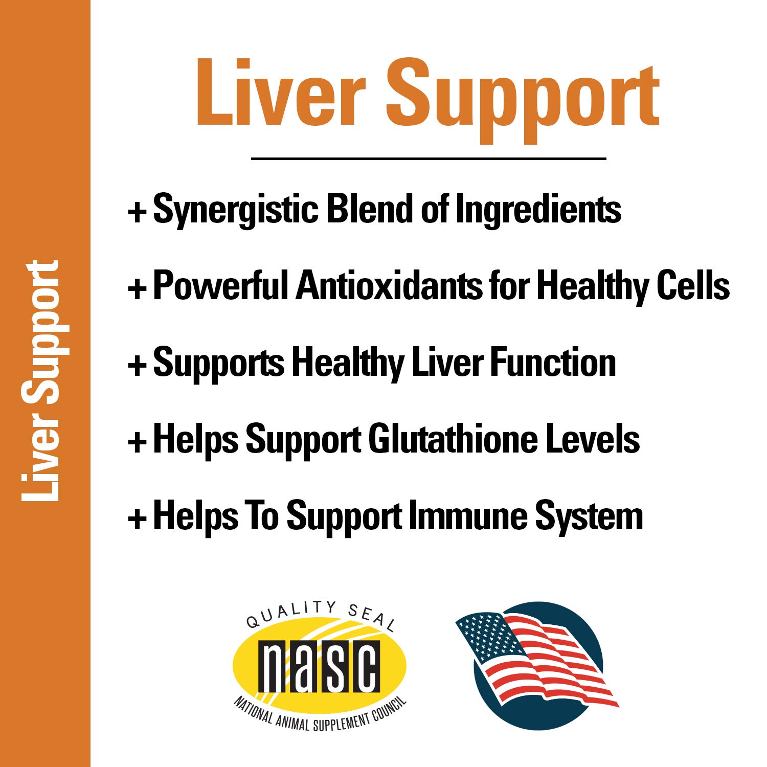 Vet Classics Liver Support Pet Health Supplement for Dogs, Cats β Liver Functions β B-Vitamins, Glutathione, Milk Thistle β Soft Tablets, Chews β 120 Soft Chews