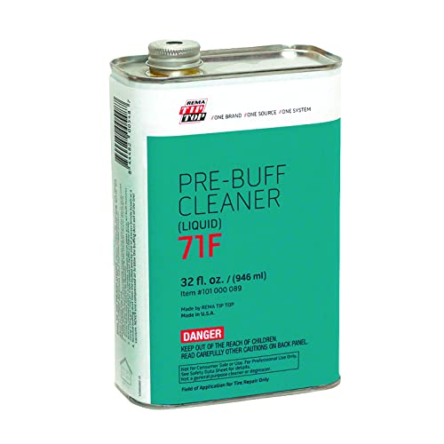 Single Can of Rema 71F Pre-Buff Cleaner Liquid for Tire Patch Repairs 32oz