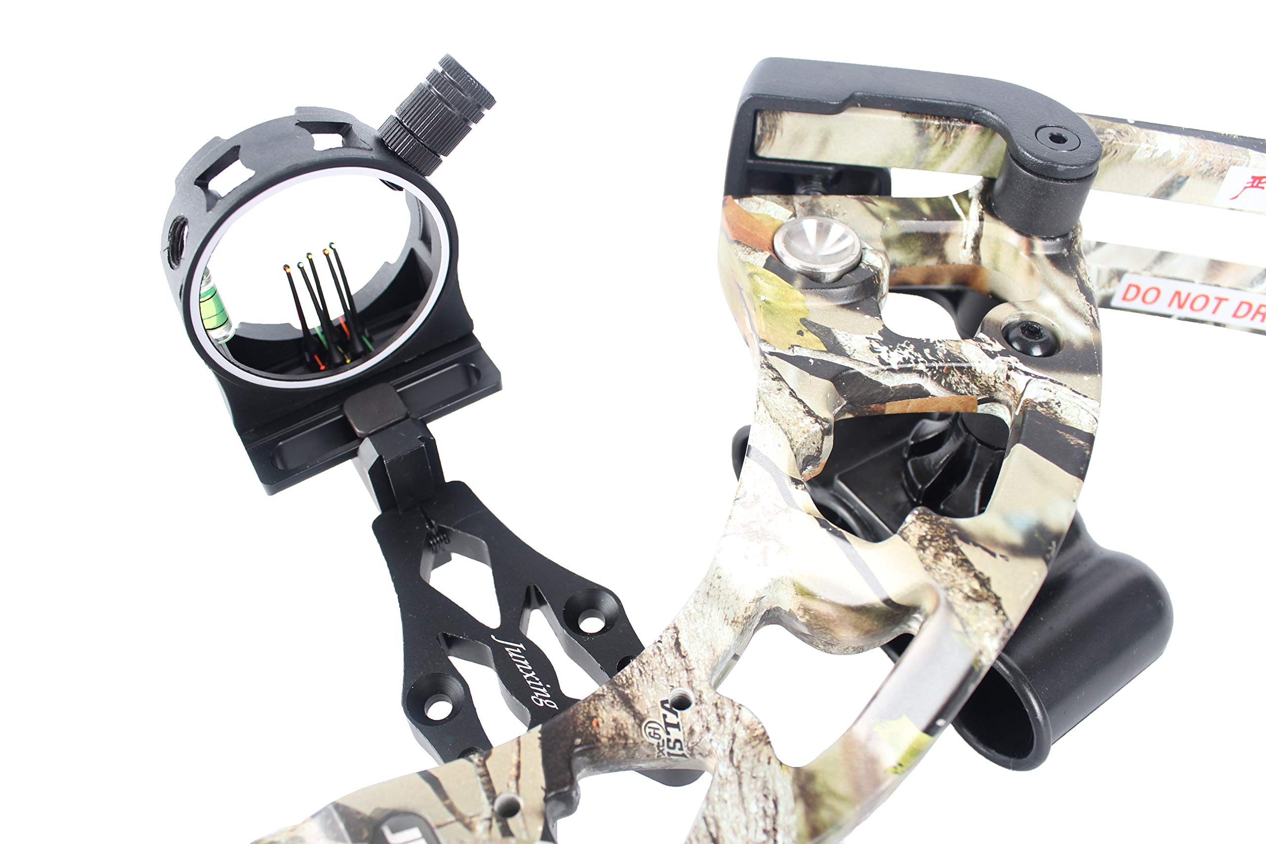 Evercatch Compound Hunting Target Bow Kit | USA Gordon Limbs | Fully Adjustable 24.5-31” Draw 30-70LB Pull | Up to 315 FPS & Guarantee | 5 Pin Lighted Sight, Rest, Quiver | W String Stop | Soft Bag RH