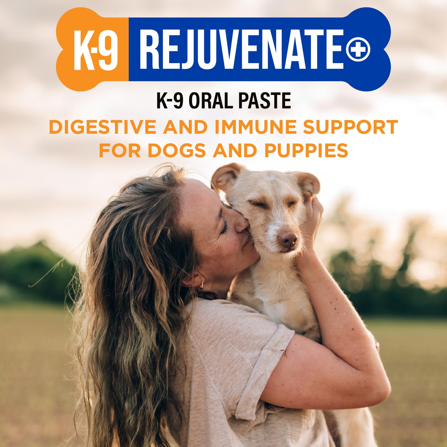 K9 Rejuvenate+ Canine Oral Paste (60g Oral Syringe, Pack of 2) Digestive and Immune Support for Dogs - Dog Supplements for Digestion