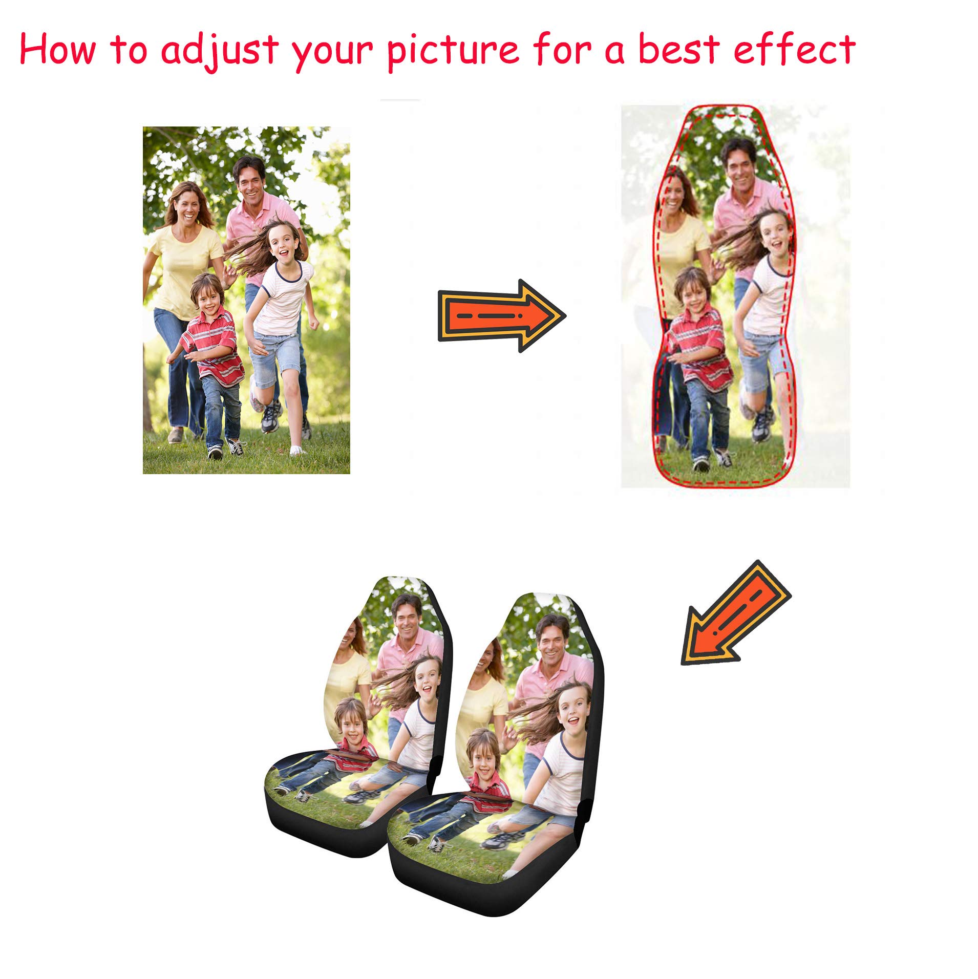 JoyLamoria Flowers Clusters Auto Seat Cover Nursing Cover Casual Car Seat Cushion Protector