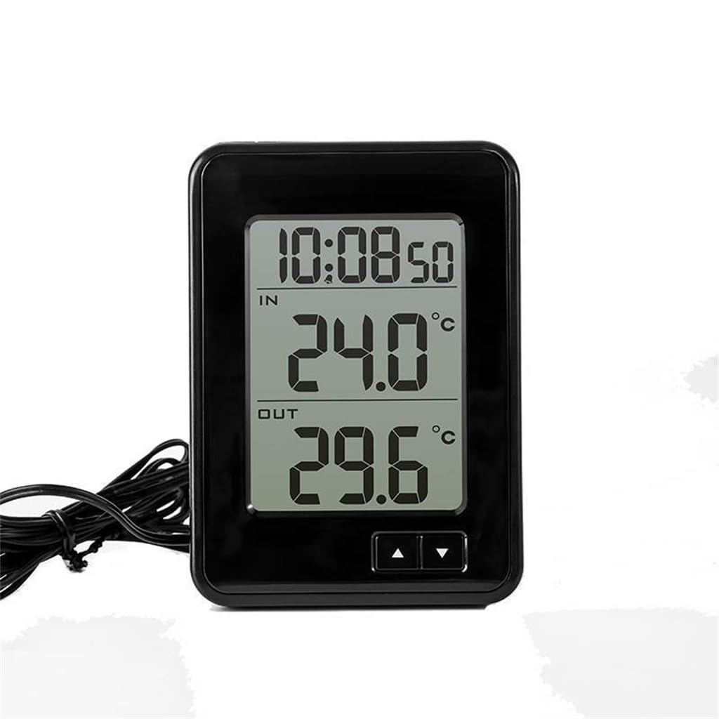 LNYHLXS Indoor Multifunctional Household Temperature and Humidity Measuring Cable Temperature and Humidity
