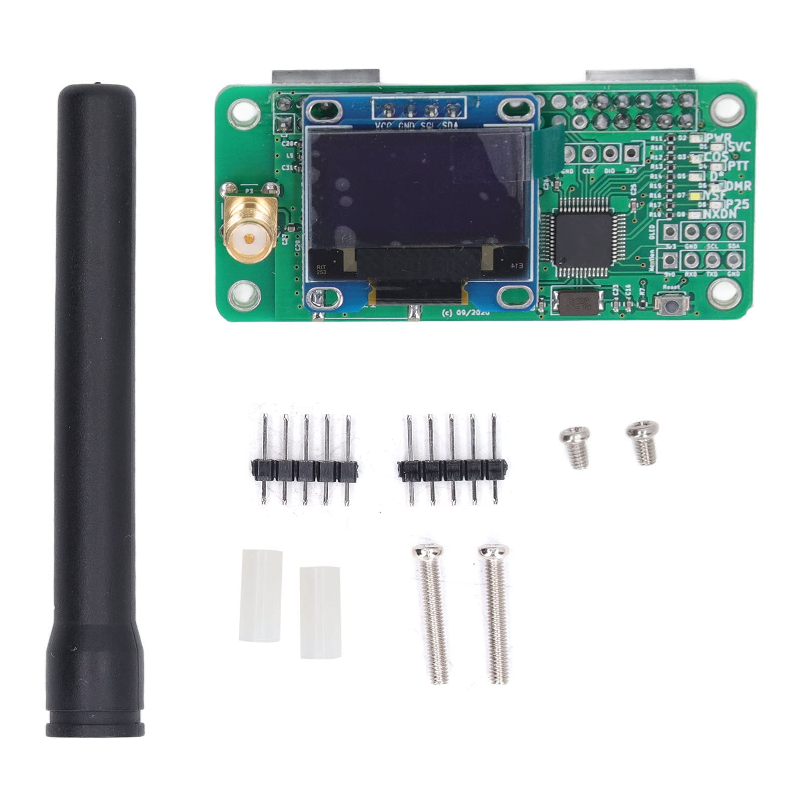 Kadimendium Hotspot Module, Professional Hotspot Board DMR P25 YSF DSTAR USB Multi Mode with Screen for Project Development