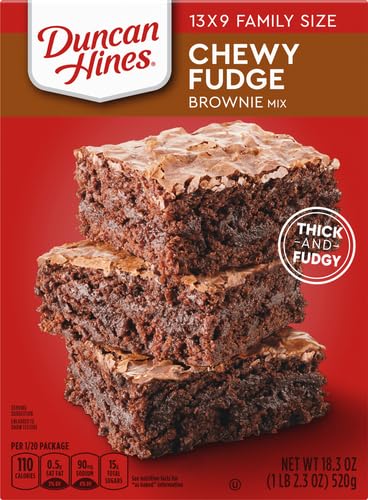 Duncan Hines Brownie Mix, Fudge, 18.3 oz